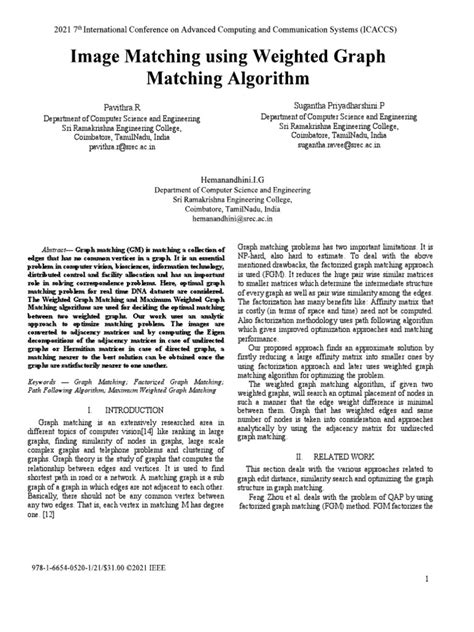 approximate graph matching for dna datasets using factorized graph matching and weighted graph