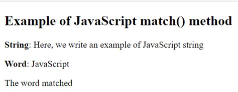 Check String Contains A Specific Word Using JavaScript