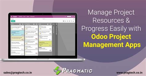 Odoo Project Management Application Odoo PM App