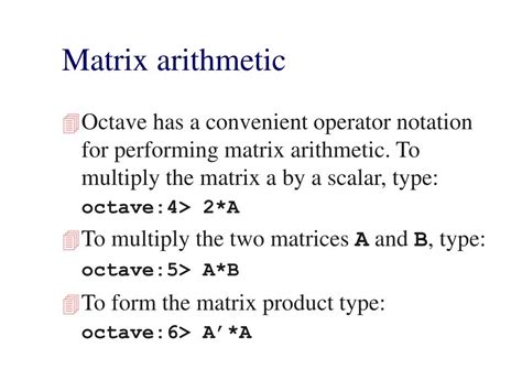 ppt matlab and octave powerpoint presentation free download id 670728