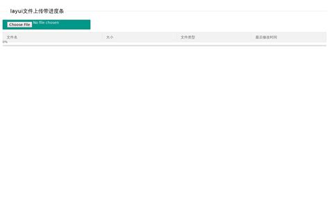 layui带进度条的图片文件上传实例