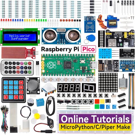 buy sunfounder raspberry pi pico ultimate starter kit with detailed online tutorials 320 items