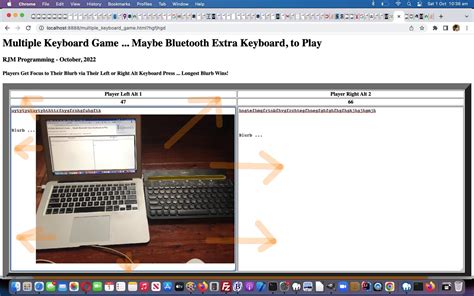 multiple keyboard game primer tutorial robert james metcalfe blog
