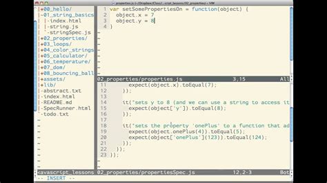 test first javascript 02 properties walkthrough youtube