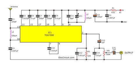 Fm Radio Receiver Schematic Circuit Diagram Wiring Diagram And Schematics