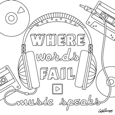 Songs Coloring Pages Coloring Home