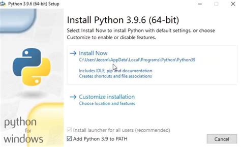Descarga e instalación de Python en Windows 10 Guía paso a paso
