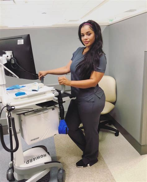 Pin By Callmebecky🌼 On Bootiful Curves Nurse Outfit Scrubs Beautiful Nurse Hot Nurse