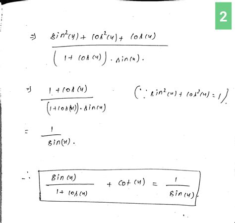 [solved] simplify the first trigonometric expression by writing the course hero