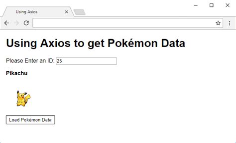 Using Axios To Pull Data From A REST API
