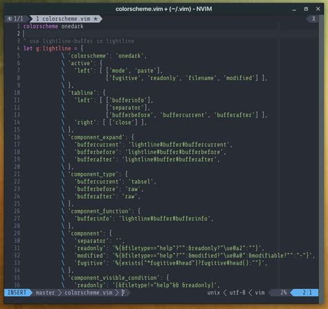 Colorscheme Not Working In Neovim Issue 263 Itchyny Lightline Vim