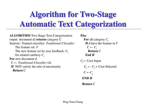 ppt combining unsupervised feature selection strategy for automatic text categorization