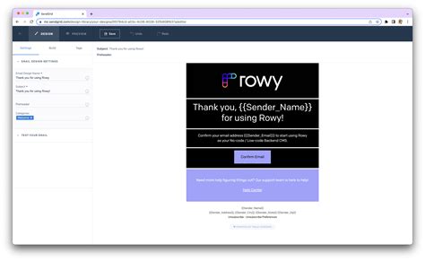 Sending Emails Via Sendgrid Rowy Docs