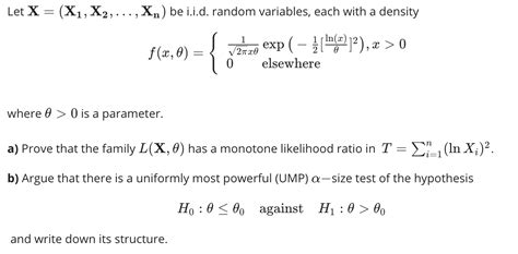 solved let x x1 x2 xn be i i d random variables