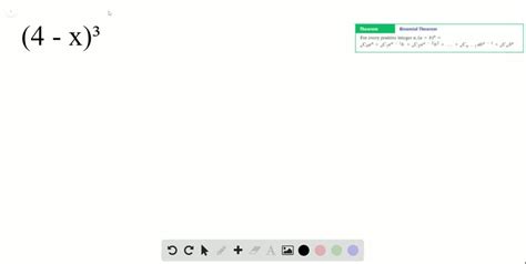 use the binomial theorem to simplify the expansion of… solvedlib