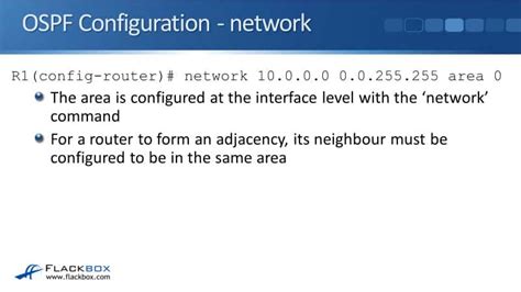 Cisco OSPF Areas Tutorial FlackBox