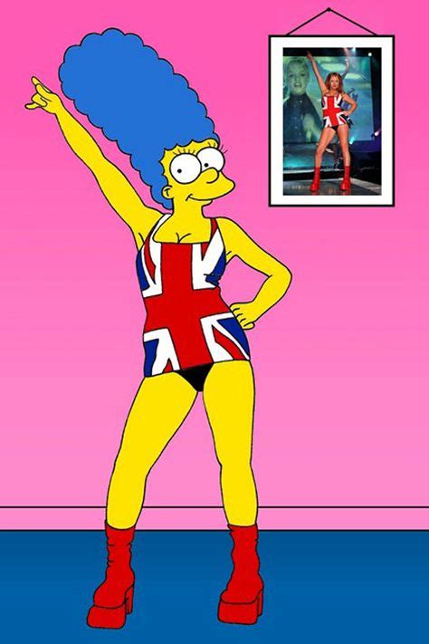 Marge Simpson Posa Com Looks De ícones Da Moda Simpsons Personagens Poses E Looks