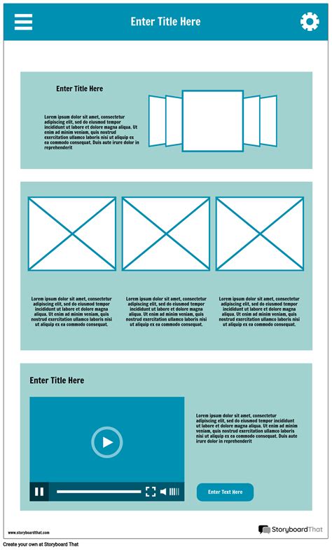 Free Wireframe Templates And Examples Web Design