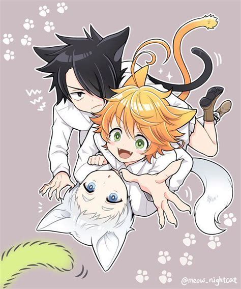 Norman X Emma The Promised Neverland Neverland Anime Neverland Art