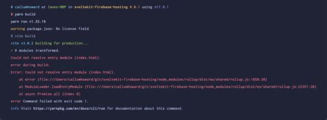 bug could not resolve entry module index · issue 174 · jthegedus svelte adapter