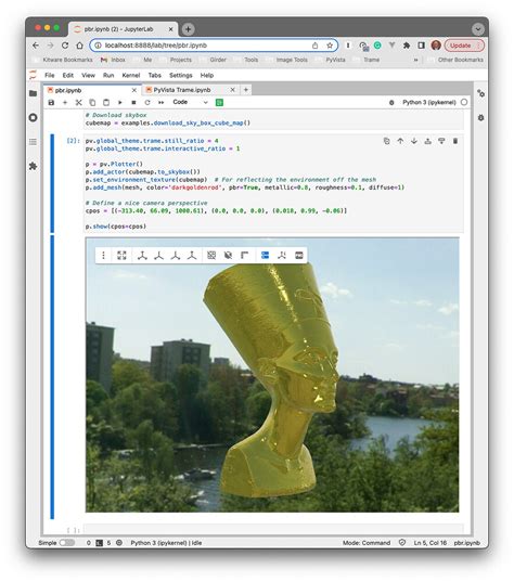 pyvista trame jupyter 3d visualization announcements vtk