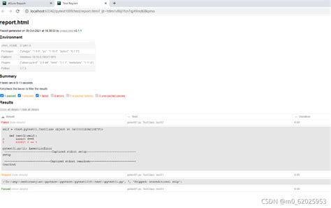 python单元测试之pytest csdn博客