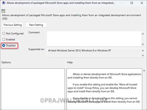 How To Enable Or Disable Developer Mode In Windows 11