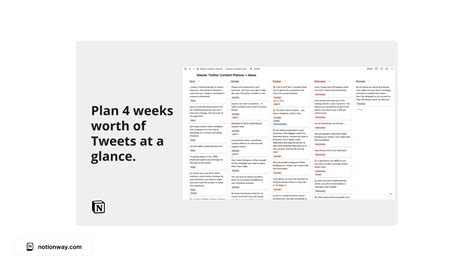 20 Notion Social Media Templates Content Calendars 2023