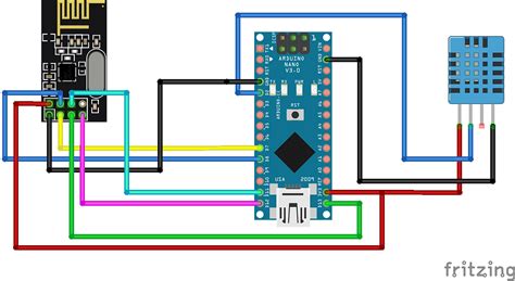nrf24l01 wireless temperature monitor with bluetooth