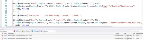 Asp Net Mvc C Razor Generator Compile Error With NancyFx Project