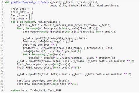 python for data 9 regularization and ridge regression with batch gd the learning point