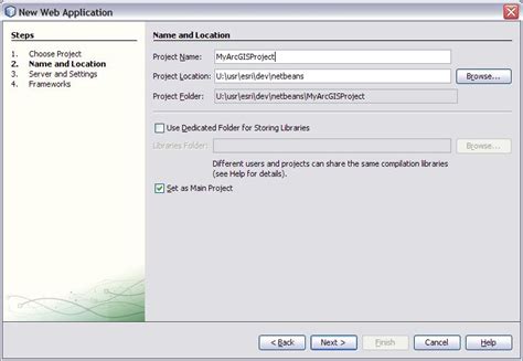 arcgis web project guide for netbeans—arcobjects 10 4 help for java arcgis for desktop