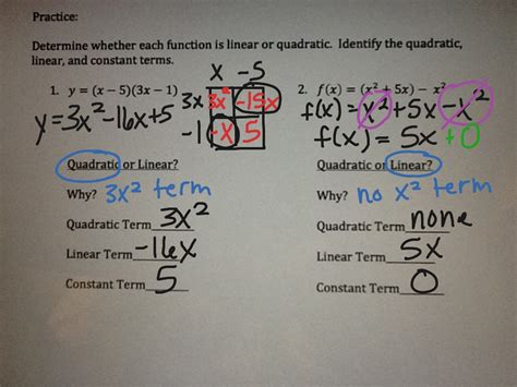 introduction to quadratic functions part 1 quadratic functions showme