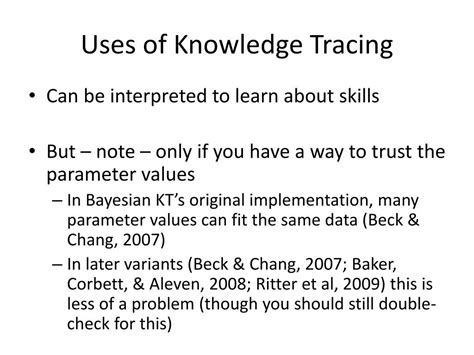 ppt bayesian knowledge tracing and discovery with models powerpoint presentation id 3174430