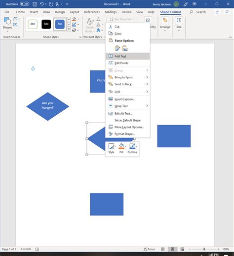 Flowchart Template For Word Lucidchart