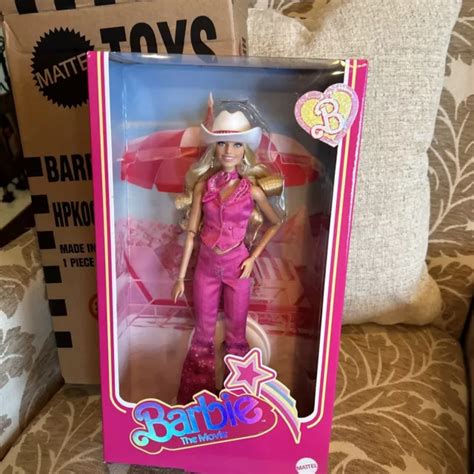 Mattel Barbie The Movie Margot Robbie Barbie In Pink Western Outfit Collectible Eur 14687