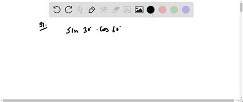solved simplify each expression by substituting values from the table of exact values and then