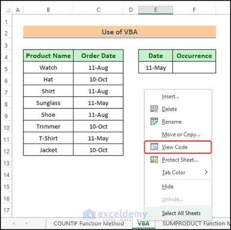 How To Count Occurrences Per Day In Excel Quick Ways