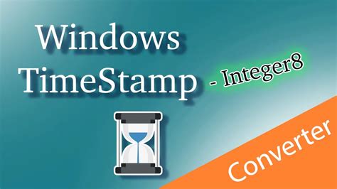 Windows Timestamp Converter Online And In Powershell Integer