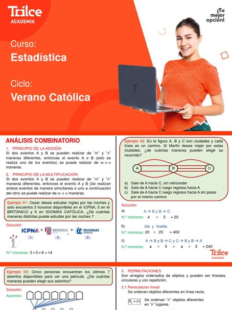analisis combinatorio pdf combinatoria matemáticas