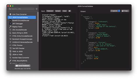 Json Formatter Validator Offline App Offline Toolbox For Developers