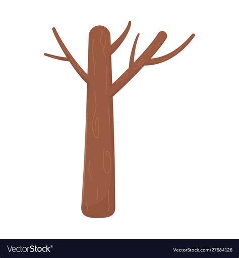 Simple Tree Trunk Vector