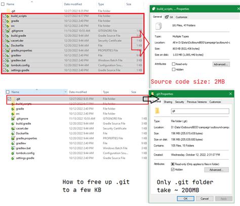 data cleaning git make project size small like after clone stack overflow