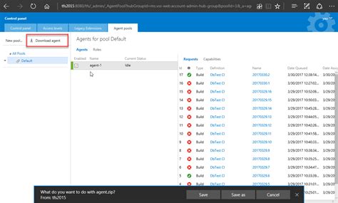 [tfs 2015 3] 安裝 build vnext agent 余小章 大內殿堂 點部落