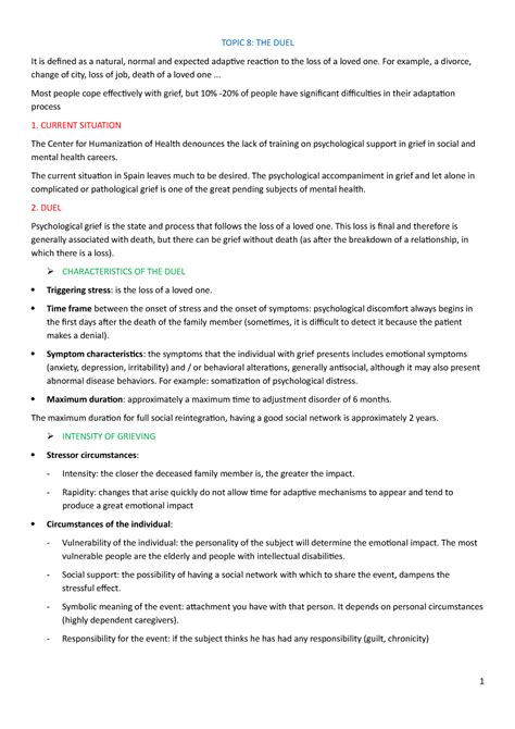 lesson 8 lecture notes 8 topic 8 the duel it is defined as a natural normal and expected