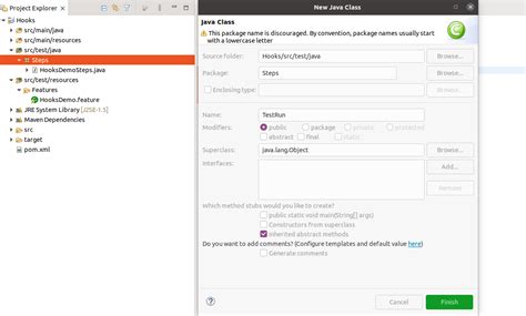 hooks in selenium and cucumber bdd framework with java