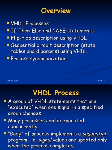 behavior model vhdl logic synthesis