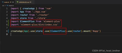 vue3的项目main中引入element plus vue3如何把内容写入el main csdn博客