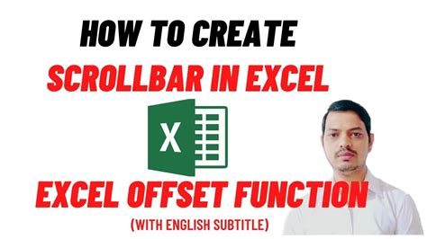Excel Scrollbar How To Create Scroll Bar In Excel Excel Me Scrollbar
