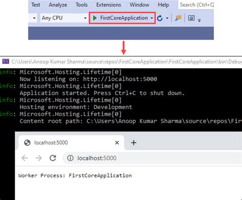 OutOfProcess Hosting Model In ASP NET Core